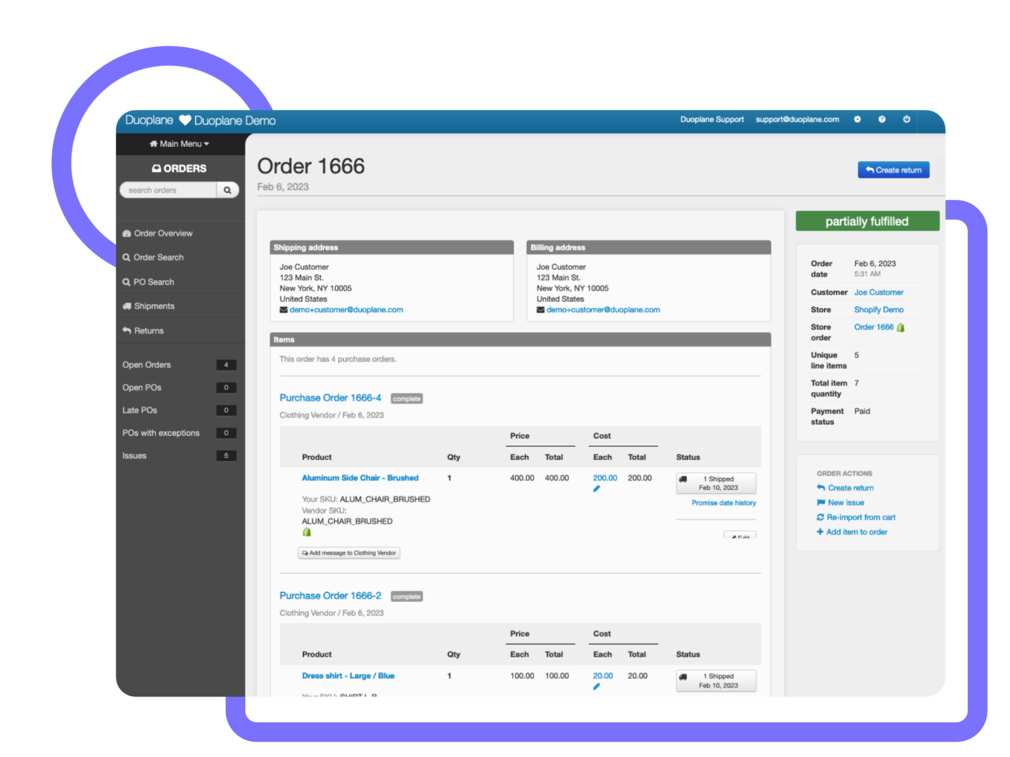 Order Routing - Duoplane